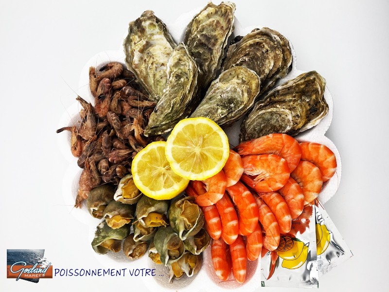 Notre gamme de produits de la mer de goeland maree
